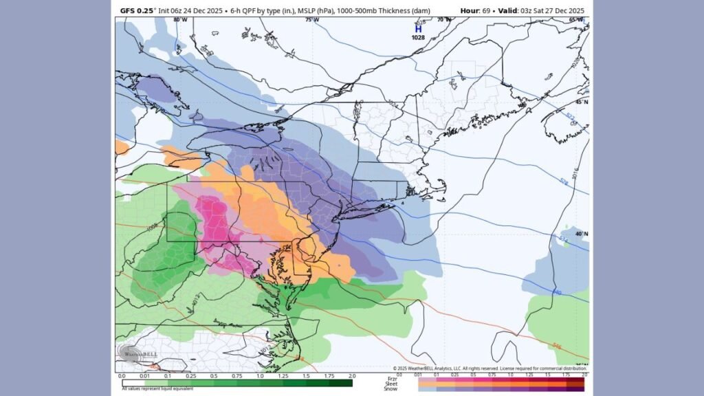 New York Winter Storm Threat Grows as Snow, Ice, and Rain Target NYC ...