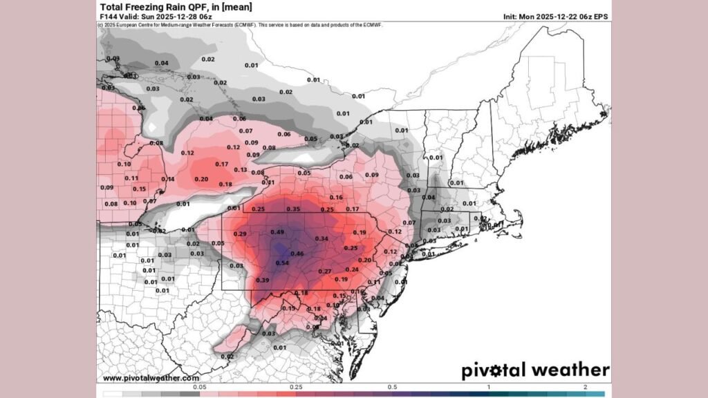 Pennsylvania, New York, New Jersey, and New England Face Multiple Late ...