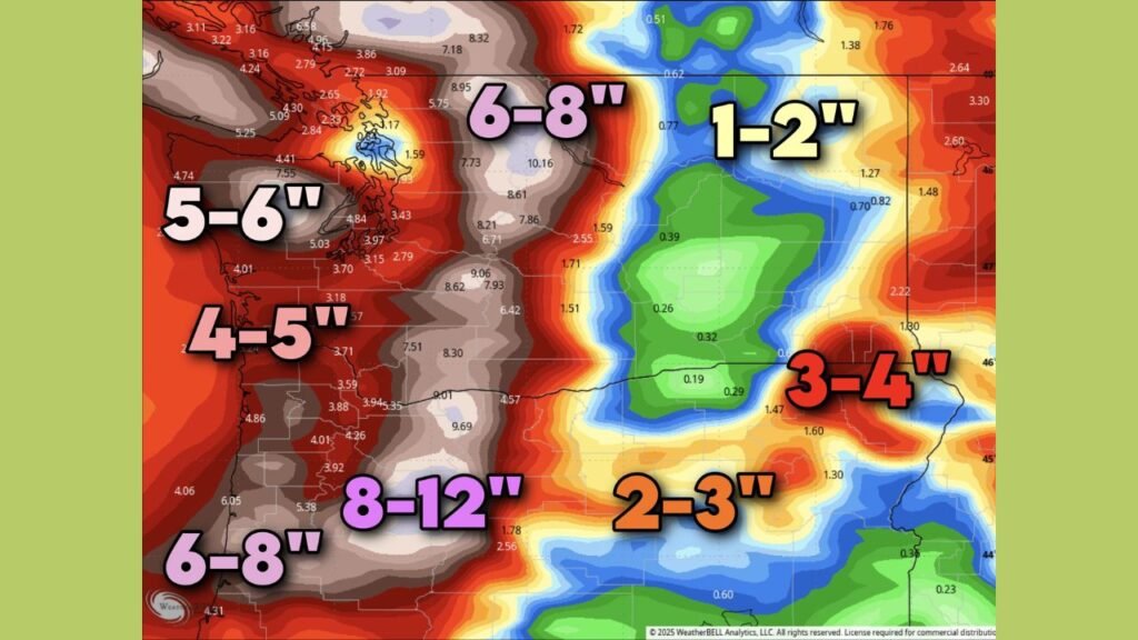 Washington State Braces for Dangerous Flooding as 8–12 Inches of ...