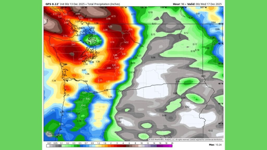 Washington and Oregon Face Another Dangerous Atmospheric River as Third ...