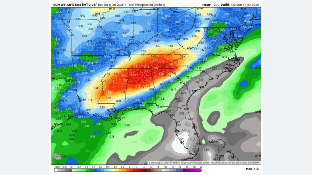 Arkansas, Mississippi, Alabama and Tennessee Face Multi-Day Winter ...
