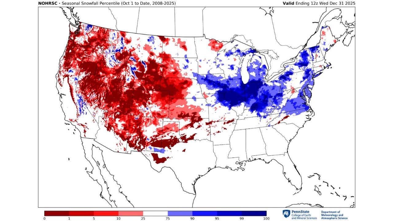 Michigan, Ohio, Pennsylvania, and New York See Far Above-Normal ...