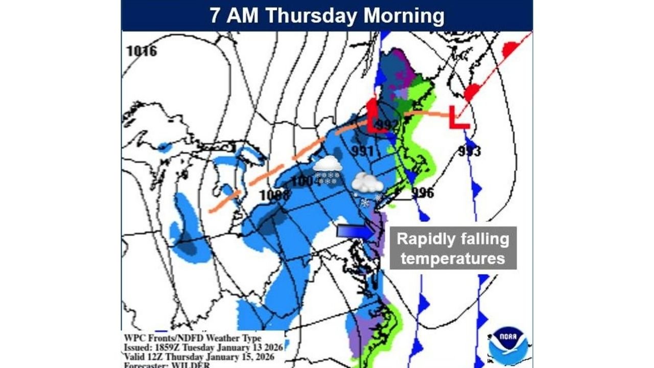 Pennsylvania, New Jersey, and Delaware Face Icy Thursday Morning ...
