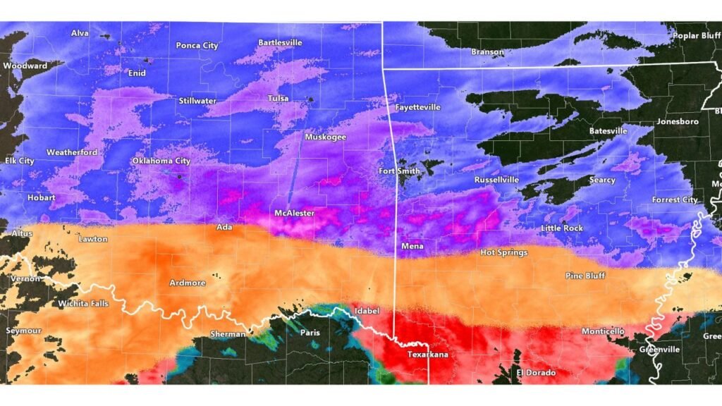 Shreveport, Louisiana Faces Dangerous Ice Storm, Heavy Snow North of I ...