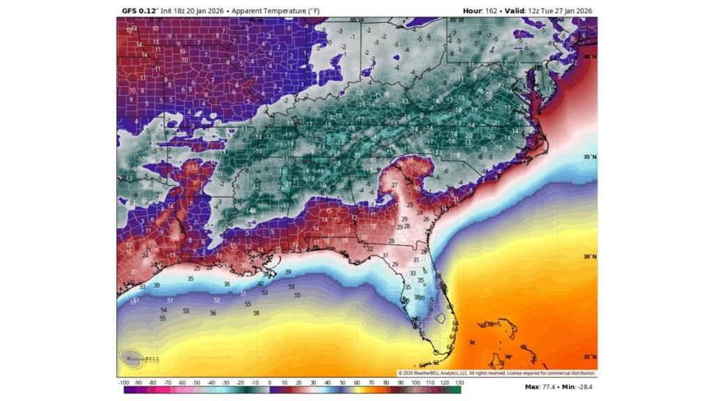 Texas, Oklahoma, Arkansas, Tennessee, Carolinas and Virginia Face ...